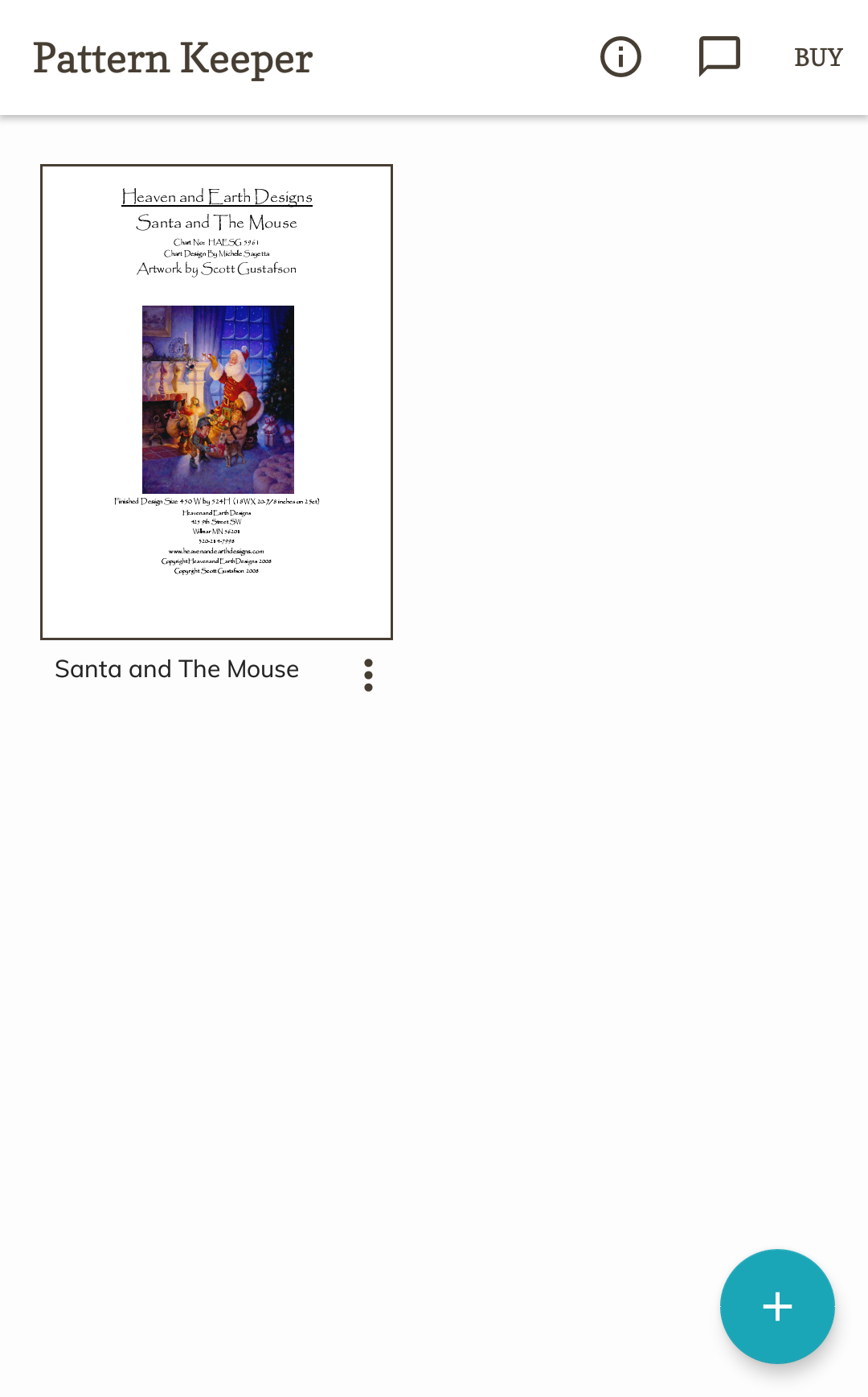 HAED Santa スタート！pattern keeper 使えました。 | まきんこのハンドメイド mak*mak*mak* - 楽天ブログ