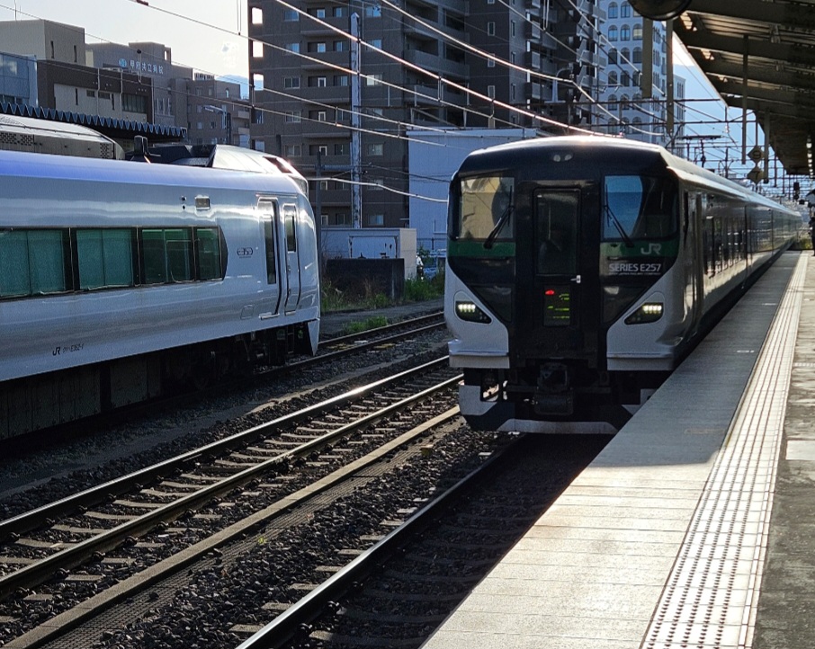 【乗車記録107】E257系あずさ(甲府→立川） | とりあえず乗ってみた - 楽天ブログ