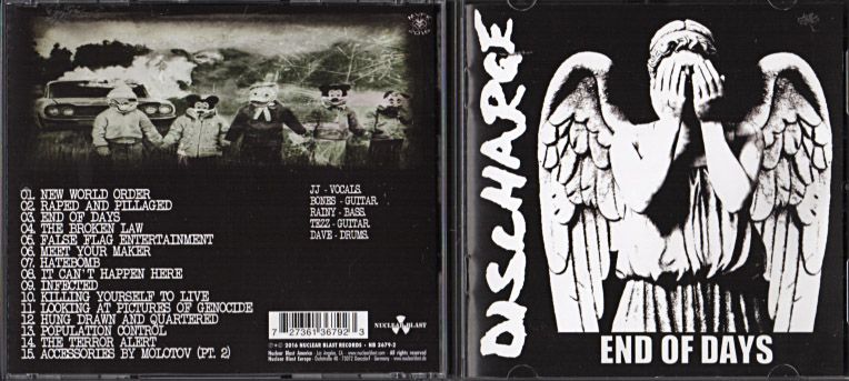 Discharge『End of Days』/2016年 フルアルバム | おじなみの日記 - 楽天ブログ