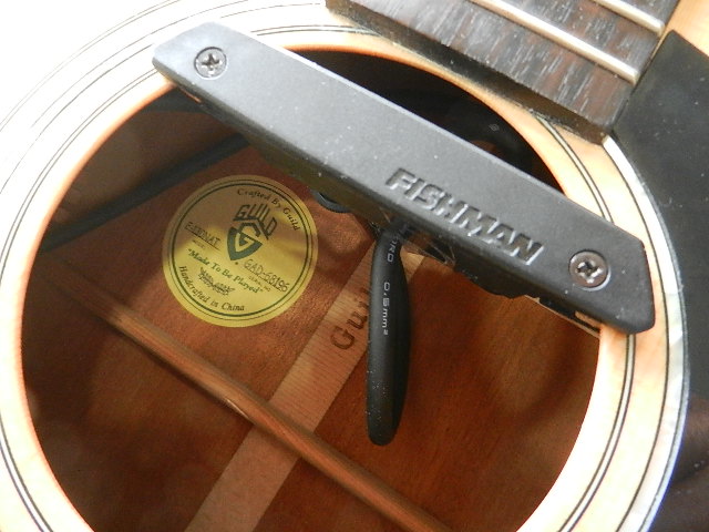 🌸GUILD F-130 ピックアップ乗せ換え | 青春のギターリペア K2ギターファクトリー - 楽天ブログ