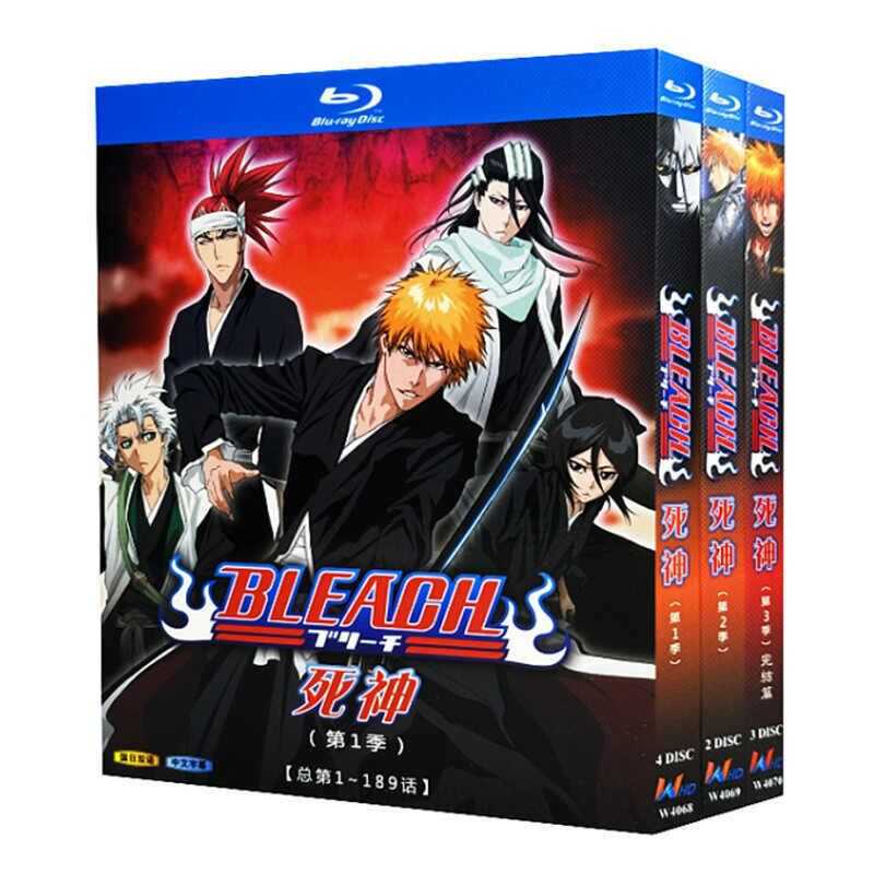 BLEACH ブリーチ DVD ブルーレイ Blu-ray BOX 全366話+劇場版+OVA 全巻 完全版 [Blu-ray ...