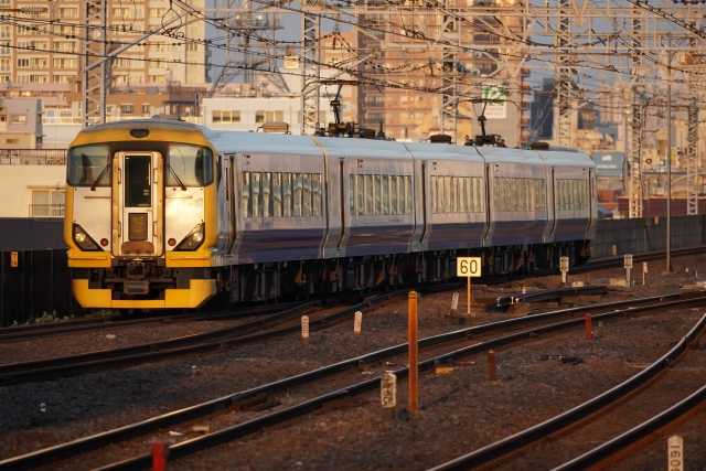 #255系 & E259系 E257系 夕陽を浴びて JR 総武快速線 & 緩行線 | 鉄人騎士。鉄 パワーランド(*^ω^*) - 楽天ブログ