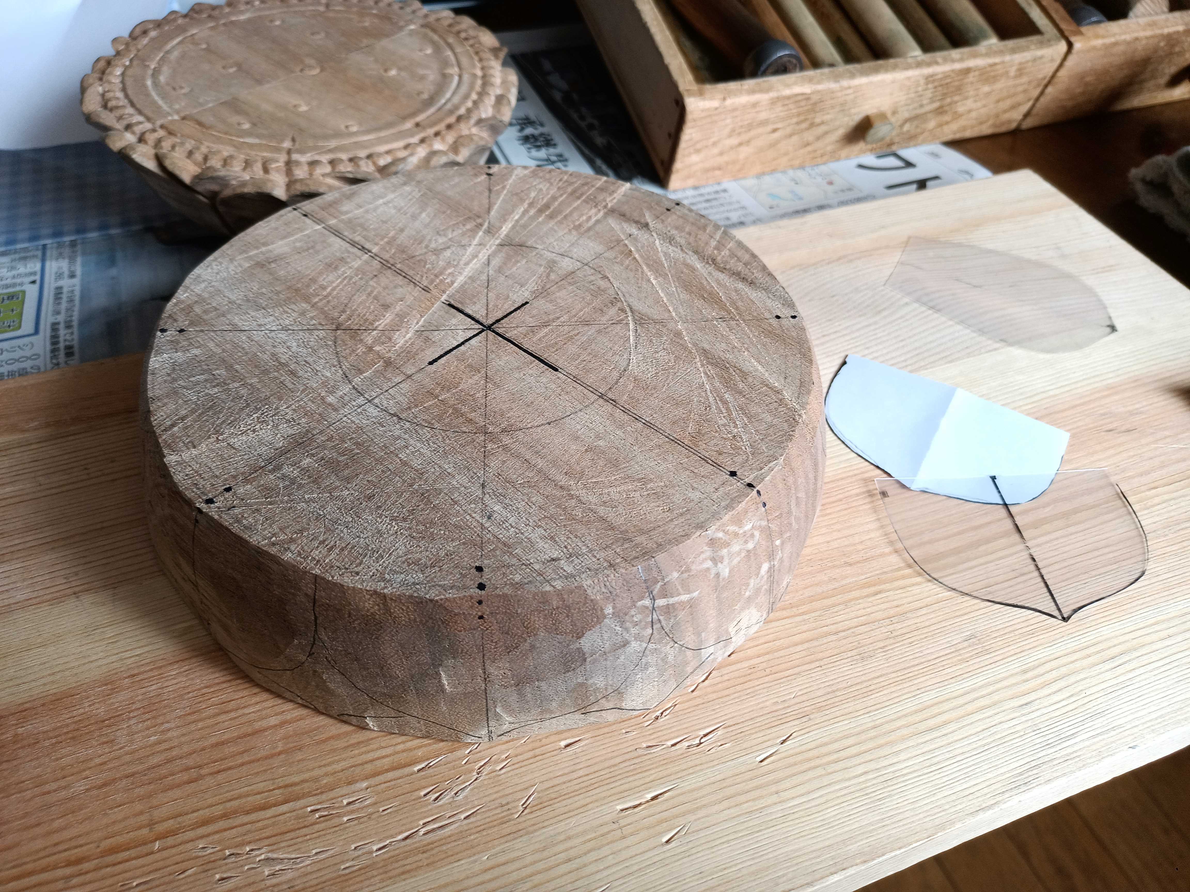 「伝吉祥天立像」反り花を始めます。 R07.01.30(木) | 仏像彫刻あ～と倶楽部 - 楽天ブログ