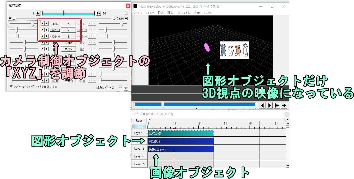 AviUtlで3D映像を作るには？ | AviUtlで3D映像を作れるカメラ制御の使い方を解説！ - 楽天ブログ
