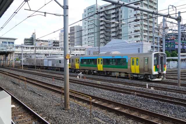 # クモヤE493系 オク02編成牽引 久留里線用 キハE130-110 郡山 出場配給 木更津行き | 鉄人騎士。鉄 パワーランド(*^ω^*) - 楽天ブログ