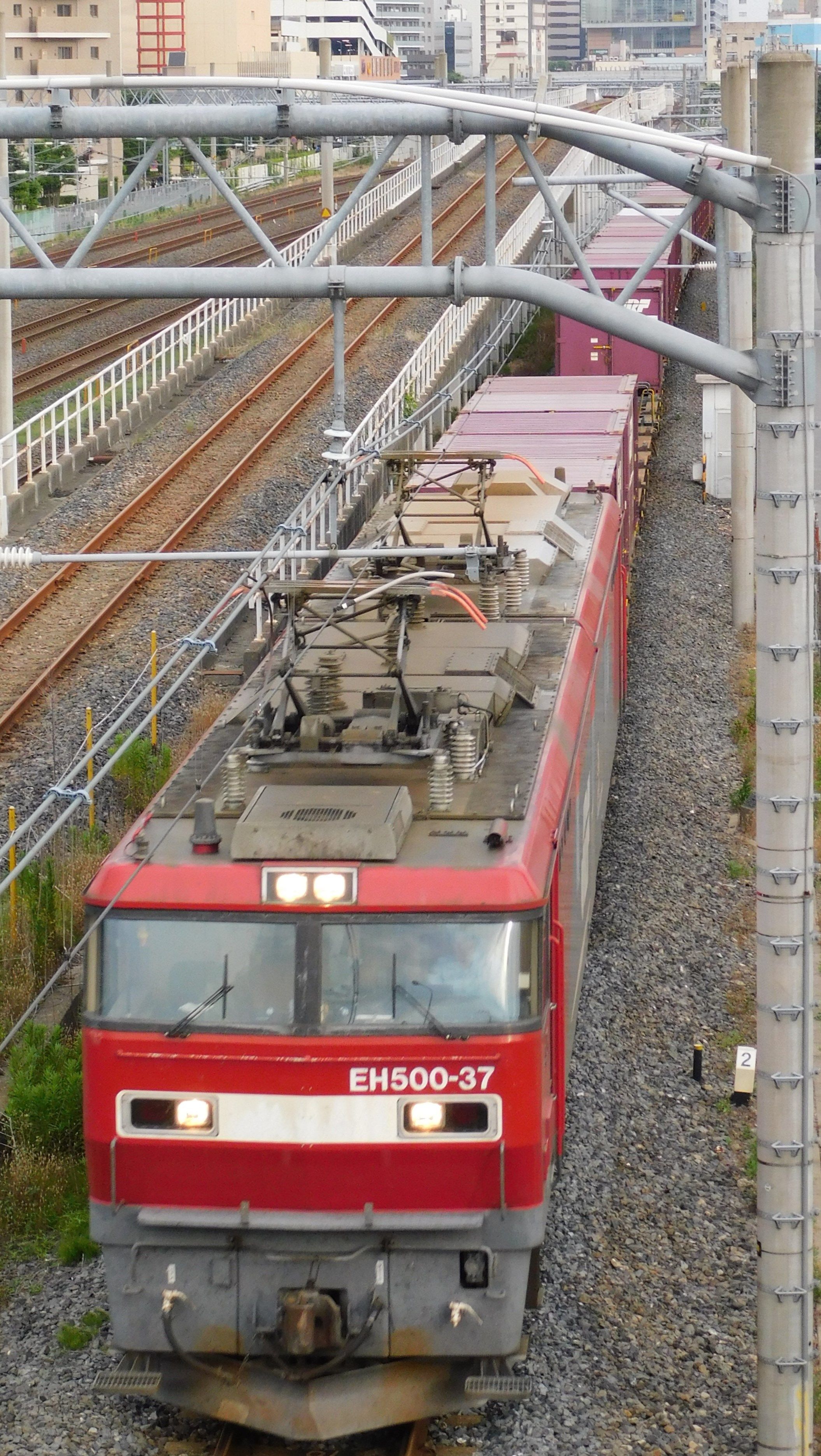 札幌貨物ターミナル行き3057レ貨物列車を俯瞰撮影いたしました | arakazu1554のブログ - 楽天ブログ