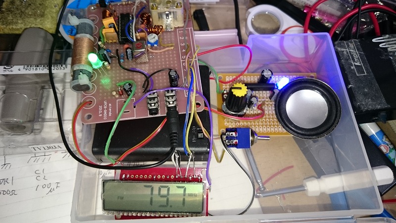 CD2003GPでFM／AMラジオ試作実験2 （その3） AFアンプを追加。 | ラジオ、ときどきラーメン2 - 楽天ブログ