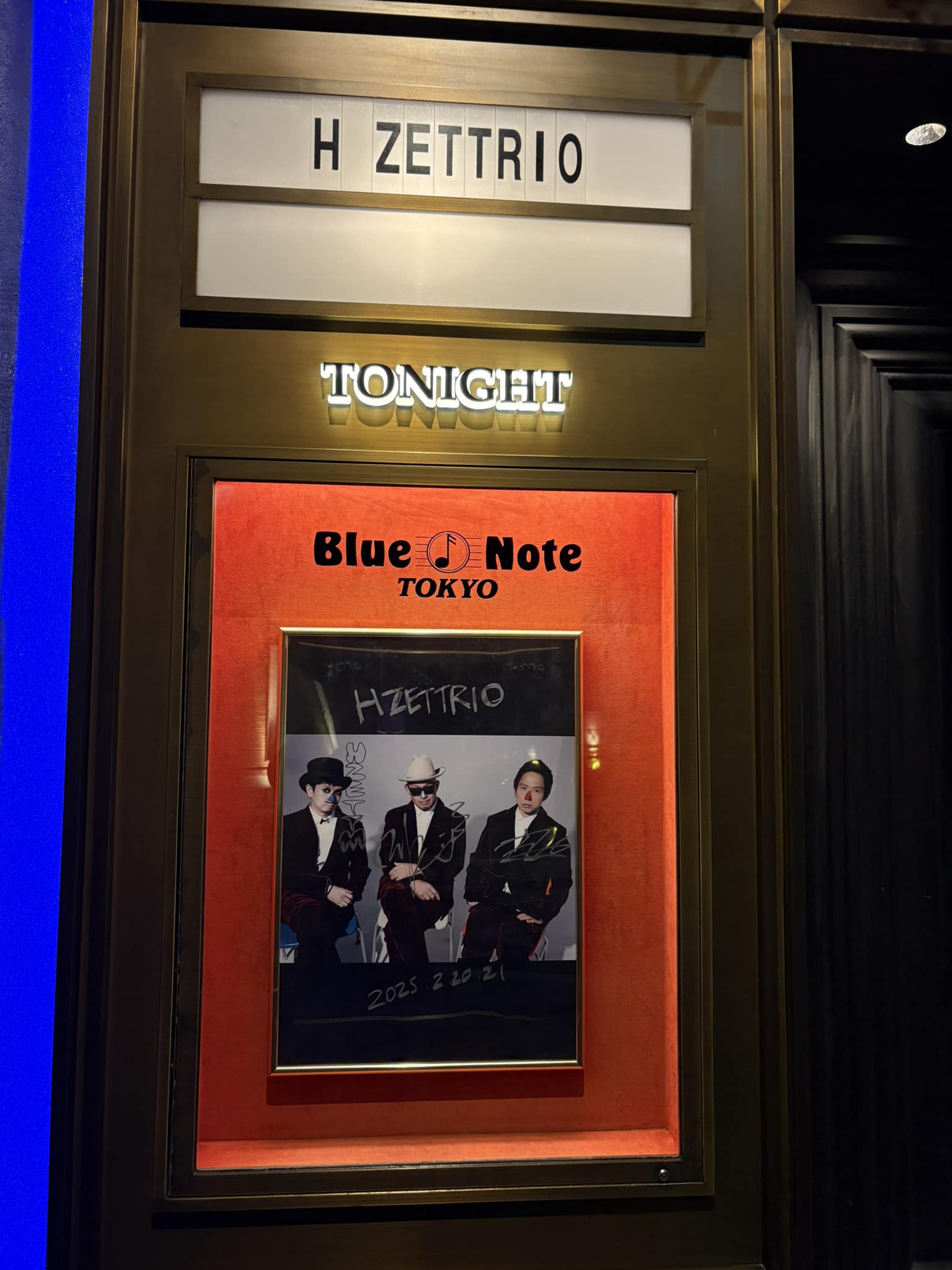 2025 2.21 fri.H ZETTRIO LIVE 2025 at Blue Note Tokyo - This is Buono Time! -～On the Newer Side ...