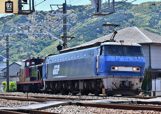 EF200-2 1182レ DE10-1104フライス出場 | アッシュ君の部屋 - 楽天ブログ