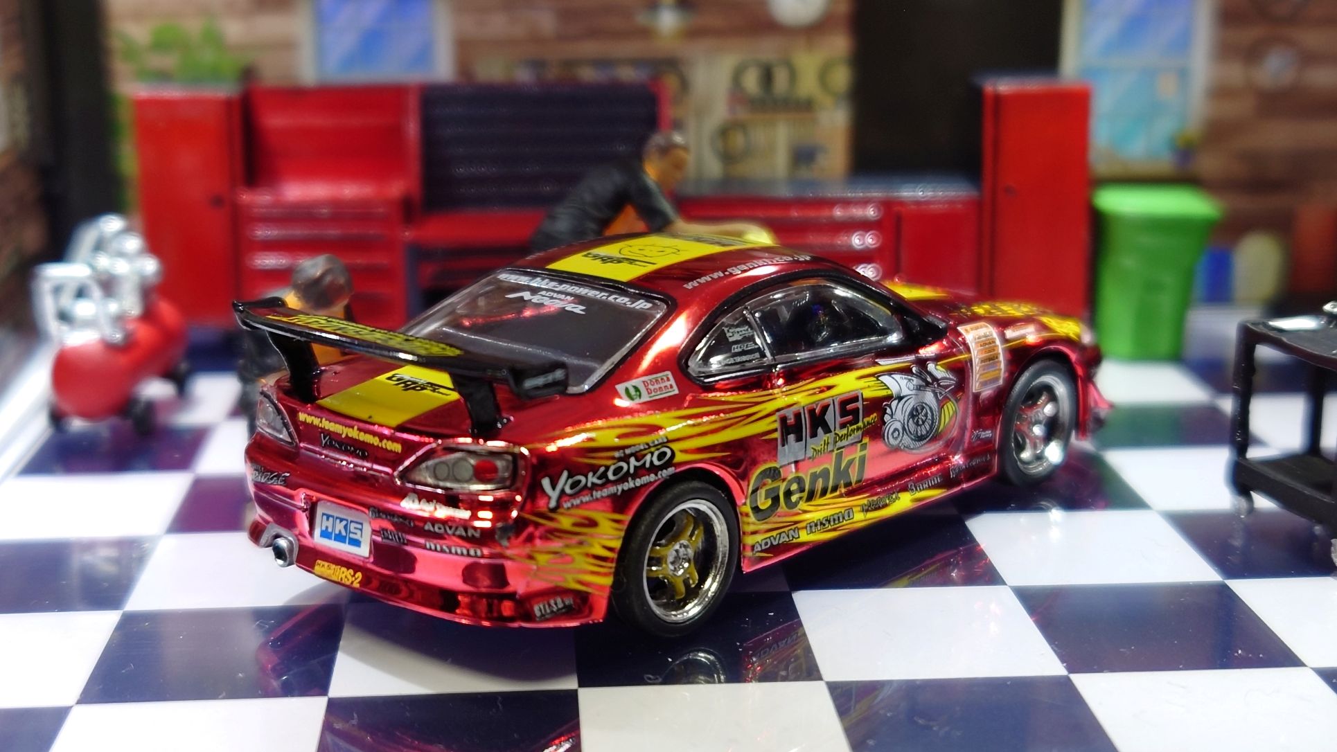 【TARMAC WORKS】HKS Hiper Silvia RS-2 Chrome Red購入 | NSX RACING EVOLUTION - 楽天ブログ