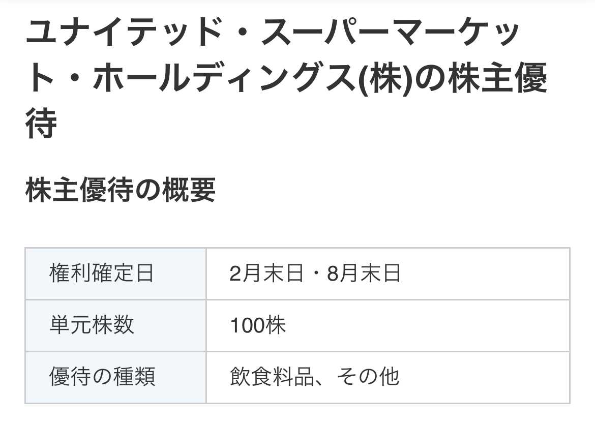【米2kg＋配当金】ユナイテッド・スーパーマーケット・ホールディングス（3222）株主優待が12/19に届きました | o。ほみかの株主優待 ...