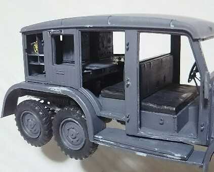 ドイツ軍 クルップ・プロッツェKfz.19無線指揮車 組立作業8日目 | 凍りの梨 - 楽天ブログ