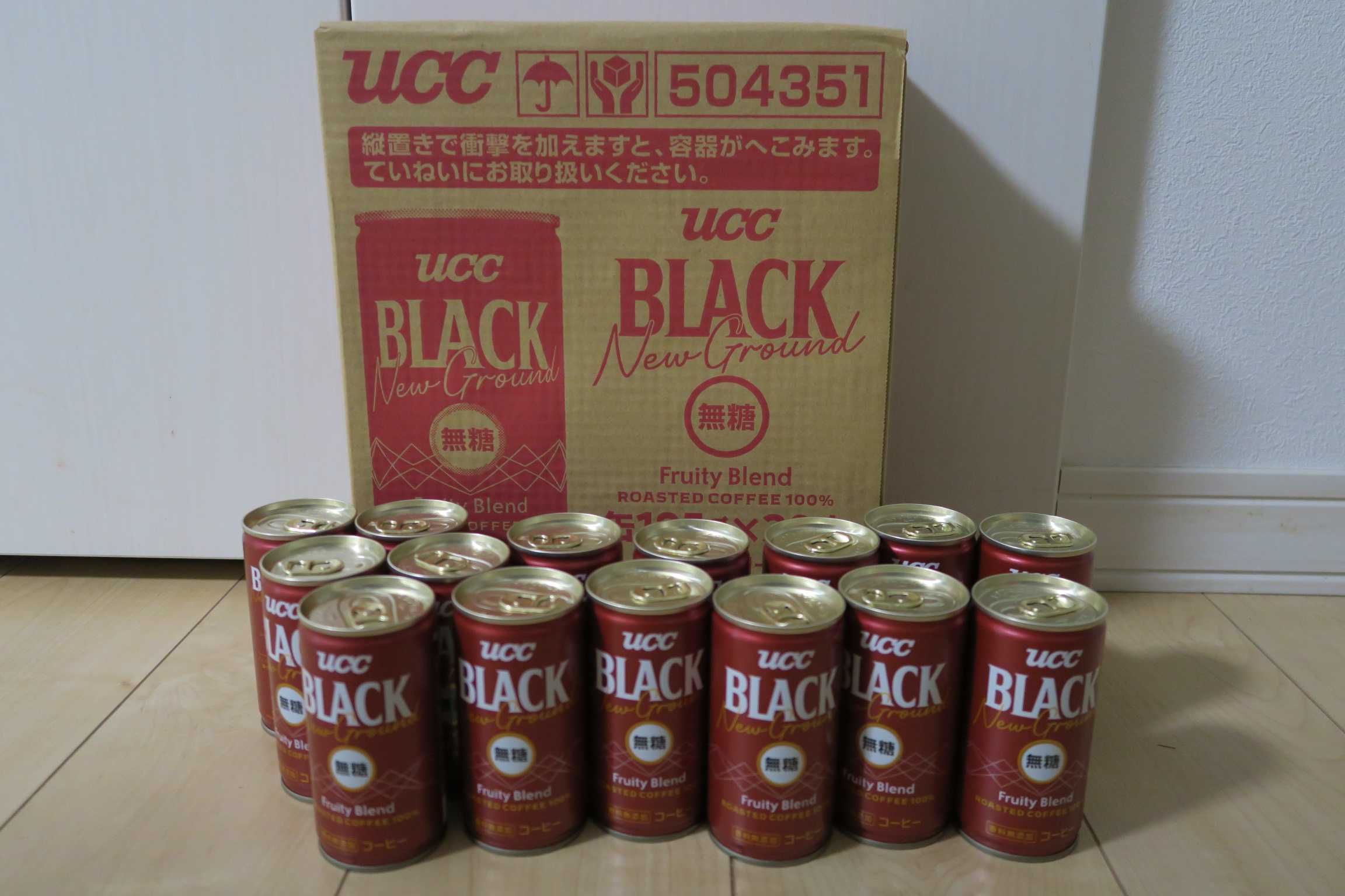 UCC上島珈琲 BLACK無糖 New Ground Fruity Blend×45本 | Stay・Jump！！’05 - 楽天ブログ