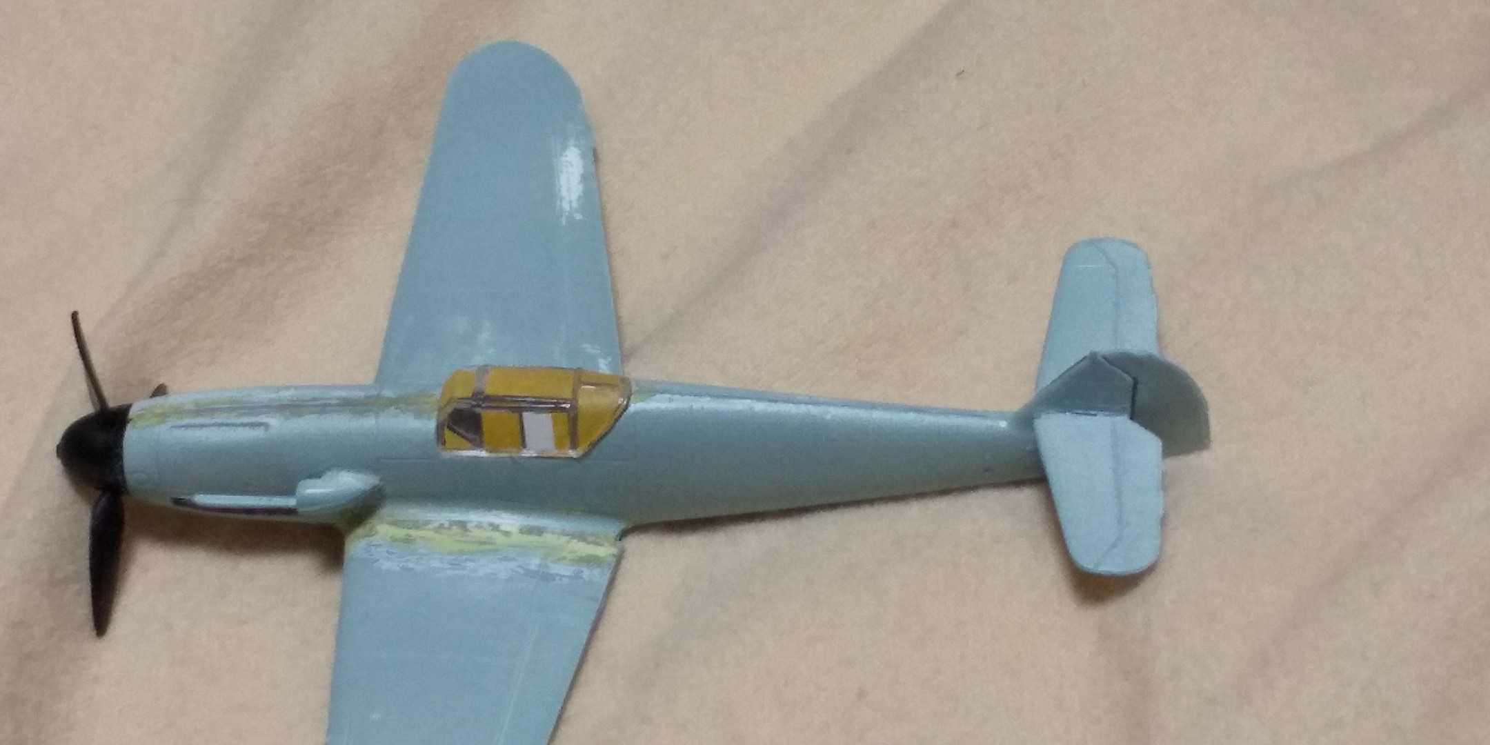 ドイツ 水上戦闘機 メッサーシュミット BF109W 双フロート 制作その2 | 私の艦艇模型コレクション - 楽天ブログ