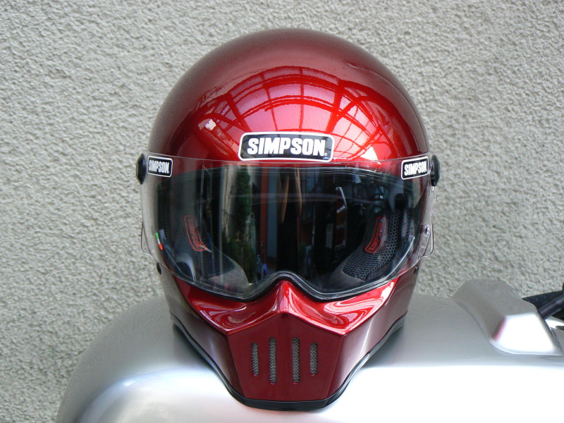 「SIMPSON RX-1 キャンディーレッド」ふと立ち寄ったら・・ | VTR1000F & Speedmaster & DUCATI ...