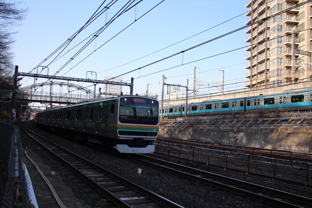 【2025/1/23】JR東日本 湘南新宿ライン 2547Y K26＋U57編成 普通 逗子行 | 鉄道ウオッチングのブログ - 楽天ブログ