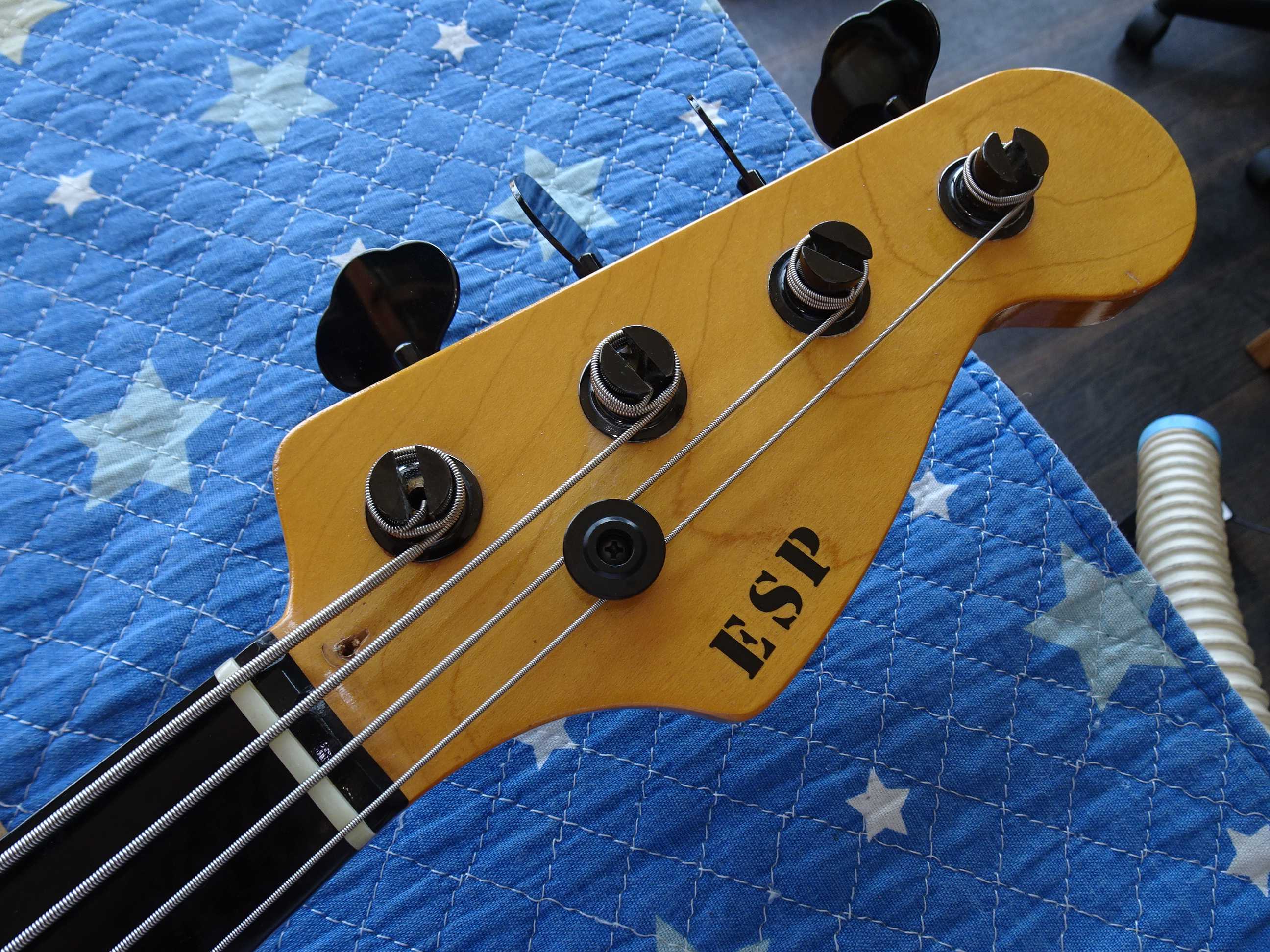 🌸ESP 山下昌良モデル ベース セッティング | 青春のギターリペア K2ギターファクトリー - 楽天ブログ