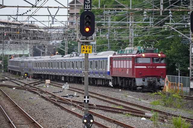 #EF81 141牽引 E531系 K414編成 郡山 出場配給 勝田行き | 鉄人騎士。鉄 パワーランド(*^ω^*) - 楽天ブログ