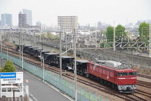 #EF81 98牽引 水戸ホキ工臨 in E491系East i-E （イーストアイ・ダッシュイー） 並び | 鉄人騎士。鉄 パワーランド(*^ω^*) - 楽天ブログ