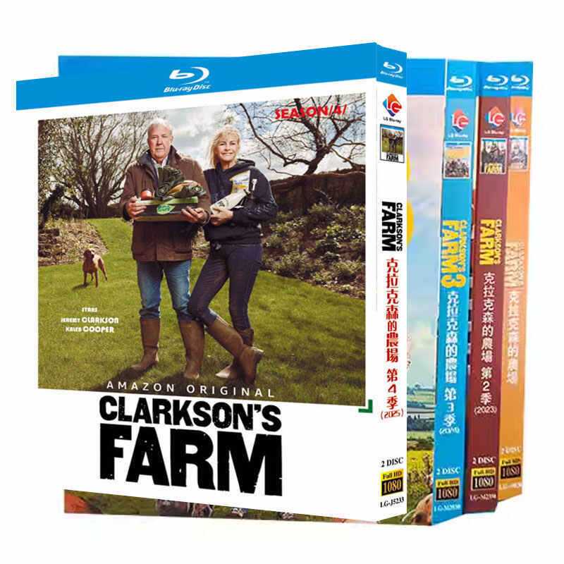 ドキュメンタリーシリーズ Clarkson's Farm／ジェレミー・クラークソン 農家になる シーズン1+2+3+4 DVD ブルーレイ ...