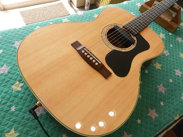 🌸GUILD F-130 ピックアップ乗せ換え | 青春のギターリペア K2ギターファクトリー - 楽天ブログ