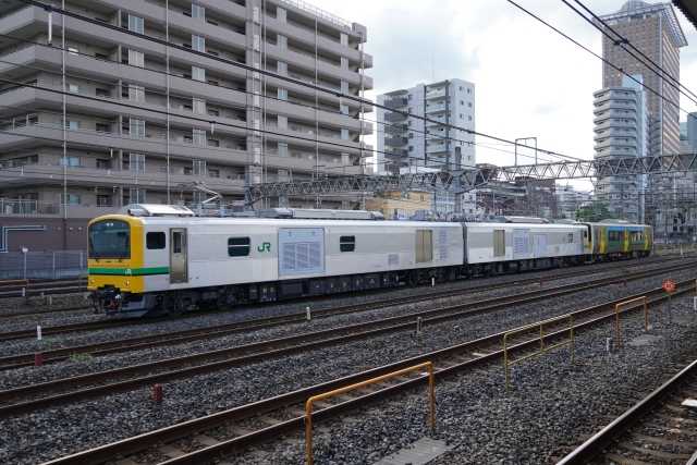 # クモヤE493系 オク02編成牽引 久留里線用 キハE130-110 郡山 出場配給 木更津行き | 鉄人騎士。鉄 パワーランド(*^ω^*) - 楽天ブログ