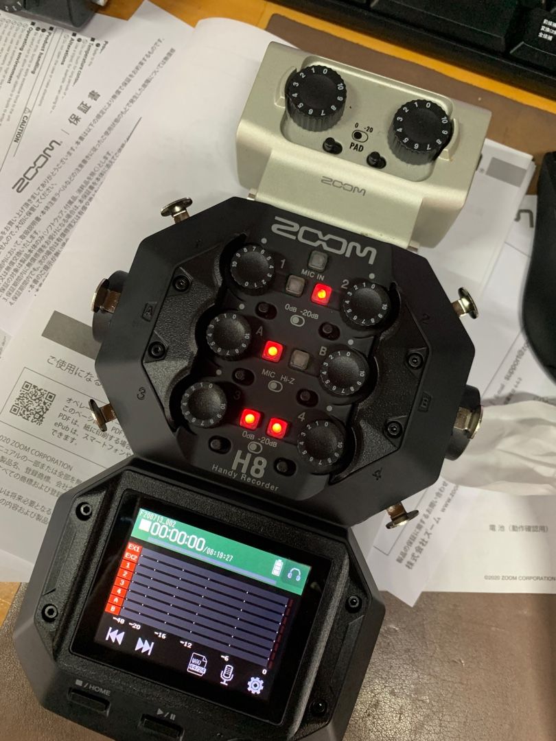 zoom H8 | gansin's blog - 楽天ブログ