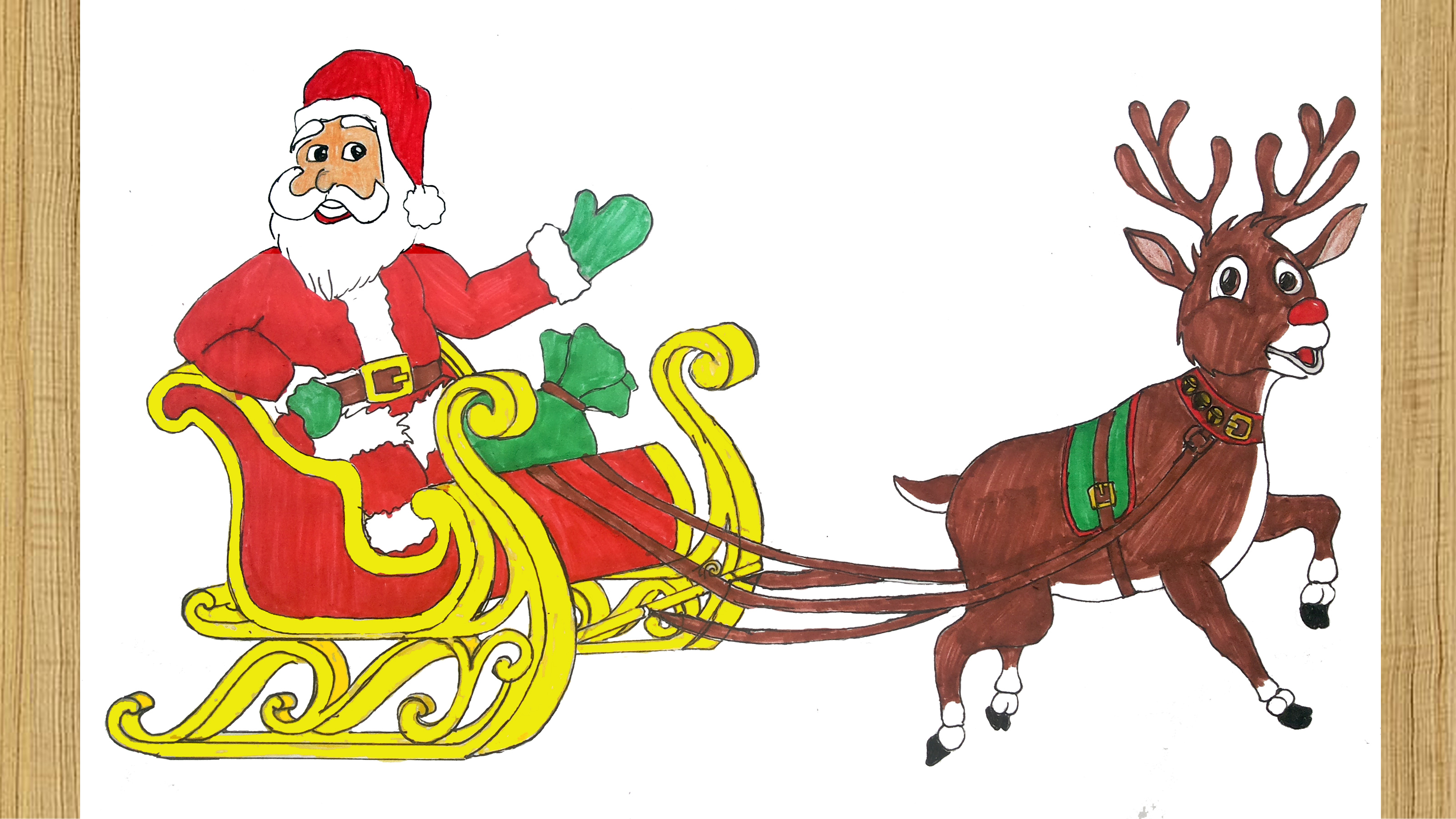 Christmas Drawing 2025 | How to Draw Santa Claus | How to Draw Santa ...