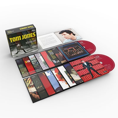 ☆トム・ジョーンズ♪「THE COMPLETE DECCA STUDIO ALBUMS COLLECTION」（17CD BOX）リリース ...
