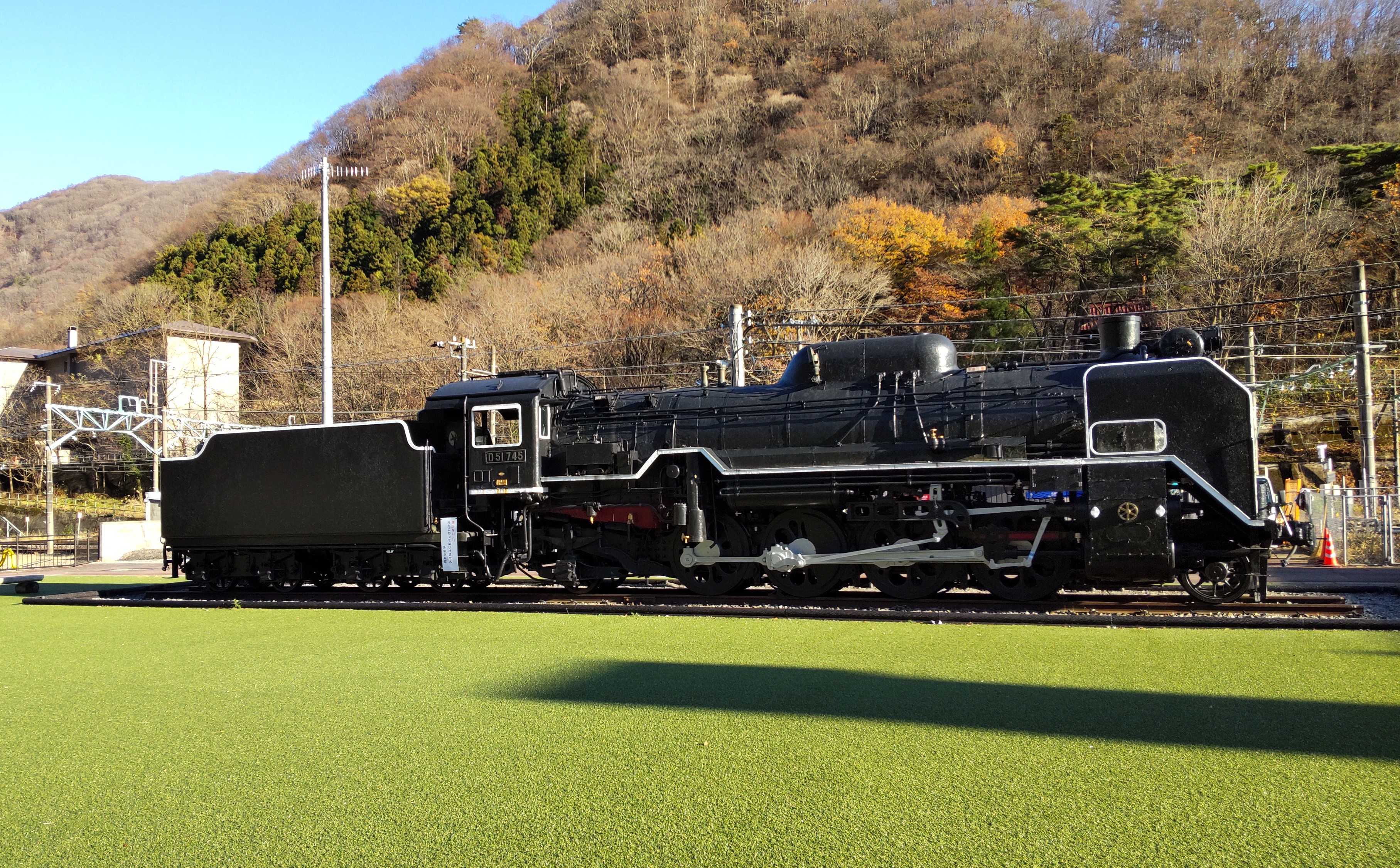 群馬県みなかみ町＊水上駅SL転車台広場で大迫力のD51を見る！ | おいしい生活 - 楽天ブログ