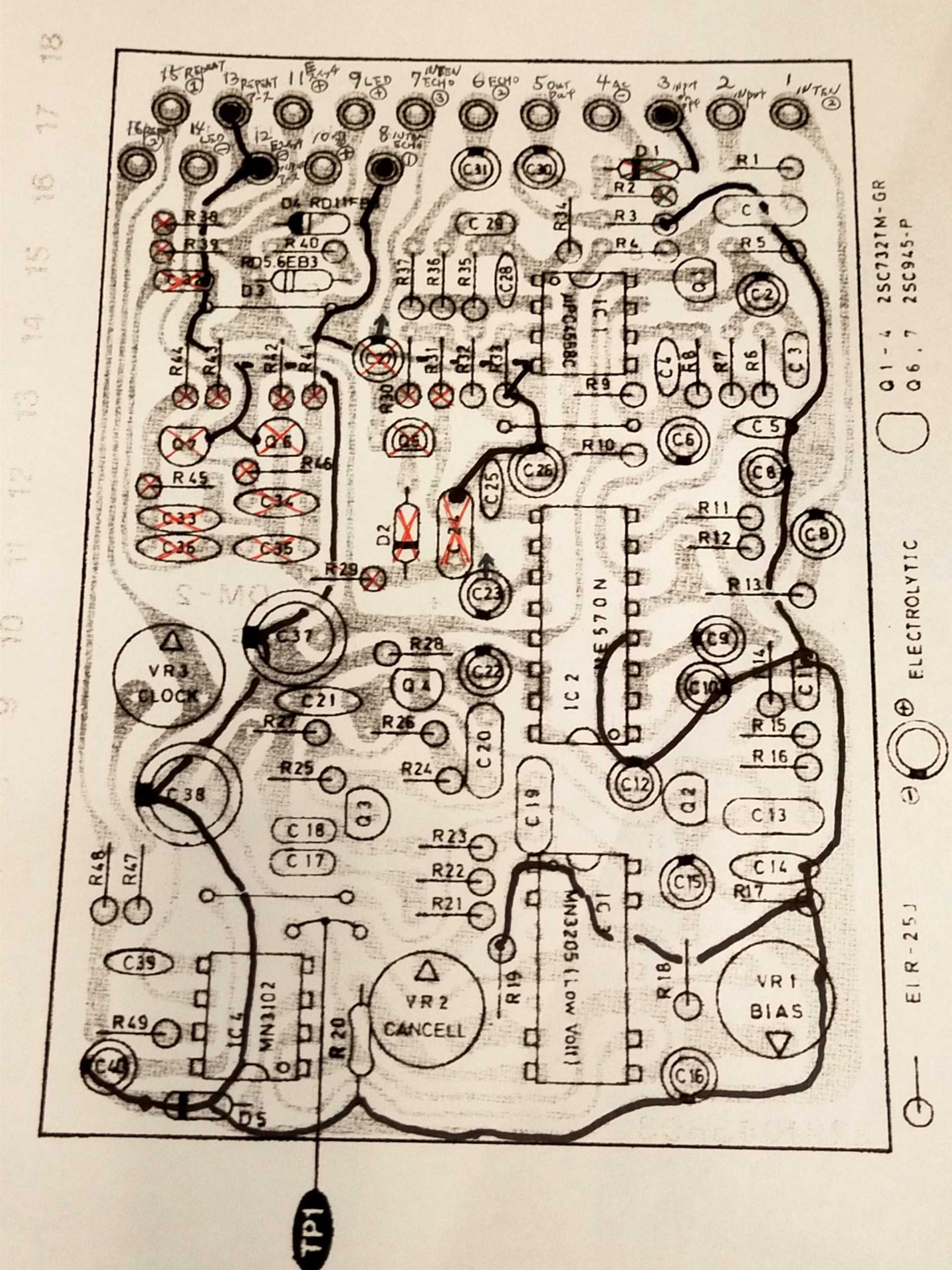 BOSS DM-2 配置について | 平井俊輔 ひつまぶし - 楽天ブログ
