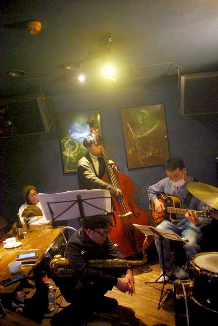 Sawa Murofushi meets the Ba~Chi~Quartet at KABO 2023.2.3 | ♪スウィングしなけりゃ意味がない 🎶 - 楽天ブログ