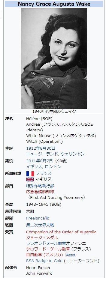 Nancy Wake: Gestapo's Most Wanted (French Resistance Documentary ...