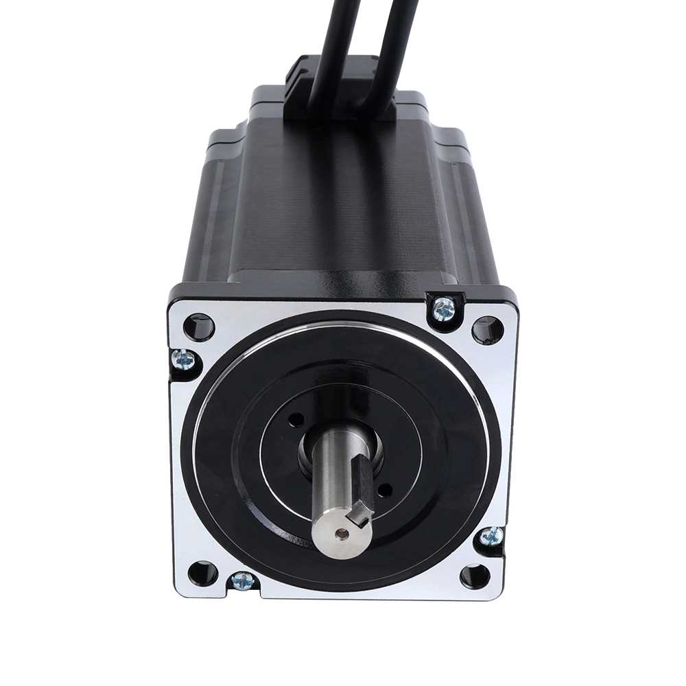 Can a NEMA 34 closed-loop stepper motor be used in both industrial and hobbyist projects ...