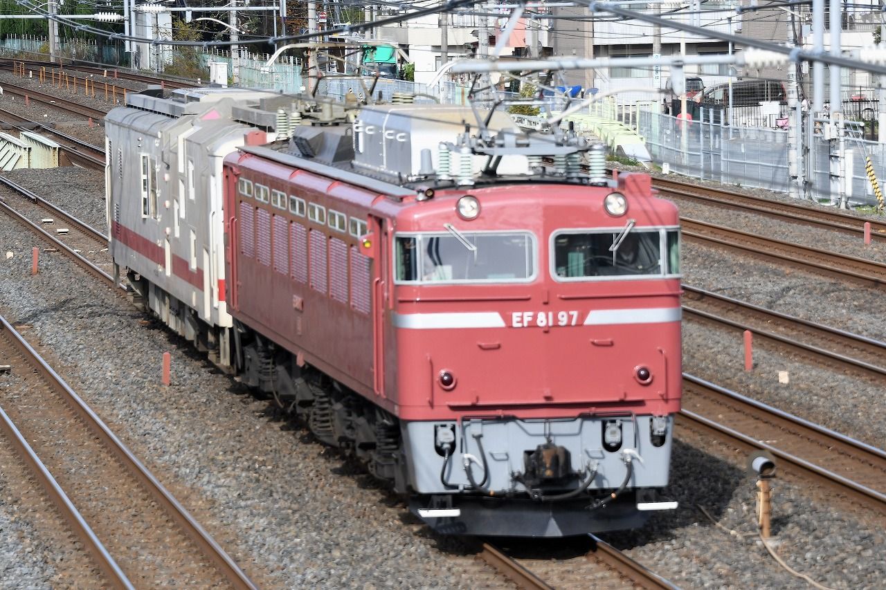 EF81-97マヤ回送 | りんちゃん1957のブログ - 楽天ブログ