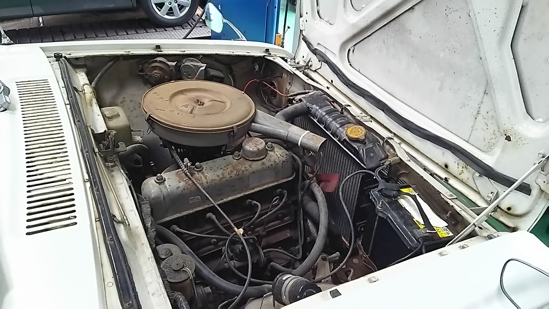 トヨタ コロナRT40 車検整備 大川市 大木町 柳川市 佐賀市 整備 旧車 | 有限会社岩元自動車 整備事例ブログ - 楽天ブログ