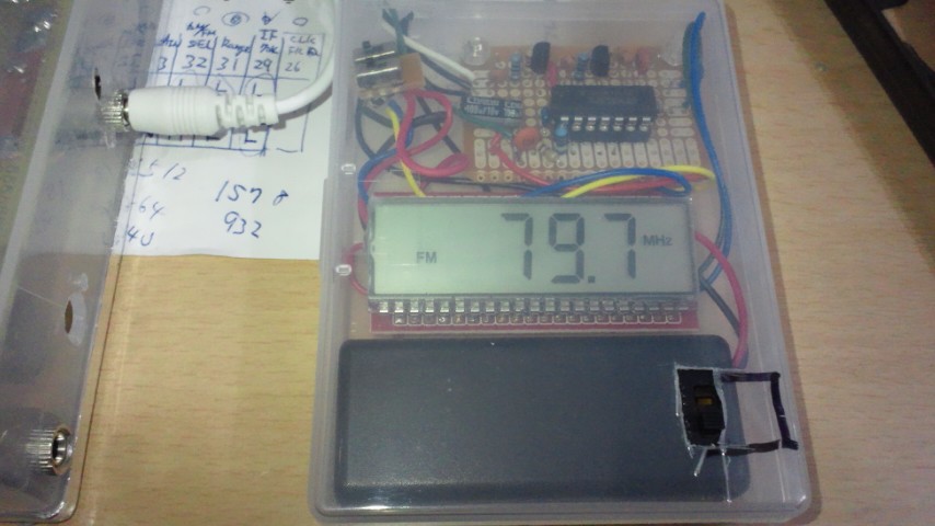 周波数カウンタ 5号機＠SC3610、ハンディケースにまとめました。 | ラジオ、ときどきラーメン - 楽天ブログ