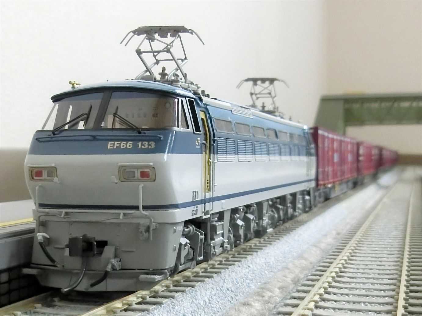 ムサシノモデルのEF66-133号機牽引貨物 | HOゲージの世界へようこそ - 楽天ブログ