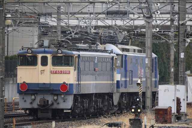 #EF210-132牽引 EF65 2091 大宮入場 廃車配給 | 鉄人騎士。鉄 パワーランド(*^ω^*) - 楽天ブログ