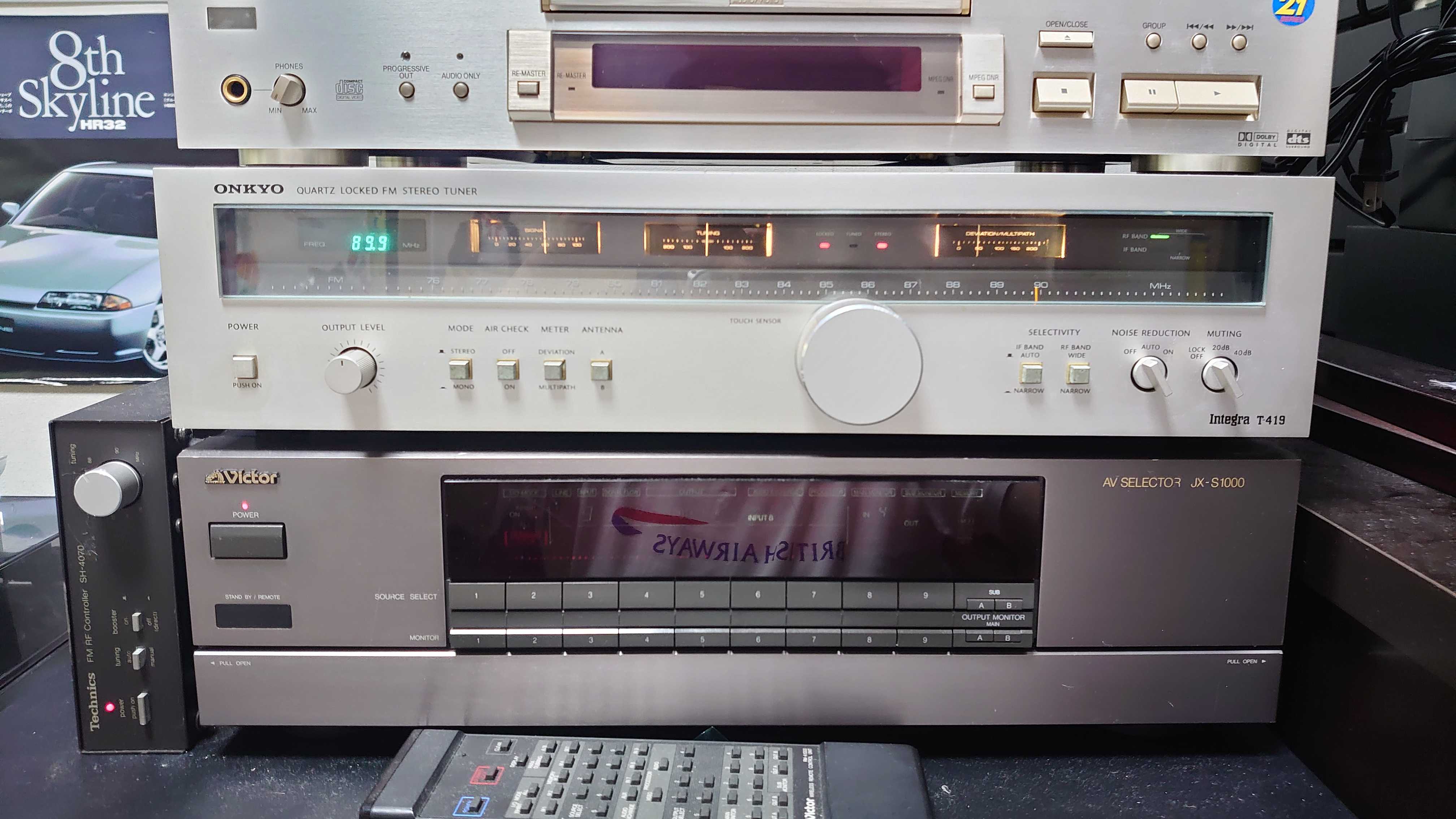 Pioneer F-D3、SONY ST-J75をメインシステムに。 | ハードオフ・ブックオフ・ジャンクオーディオ三昧！ - 楽天ブログ