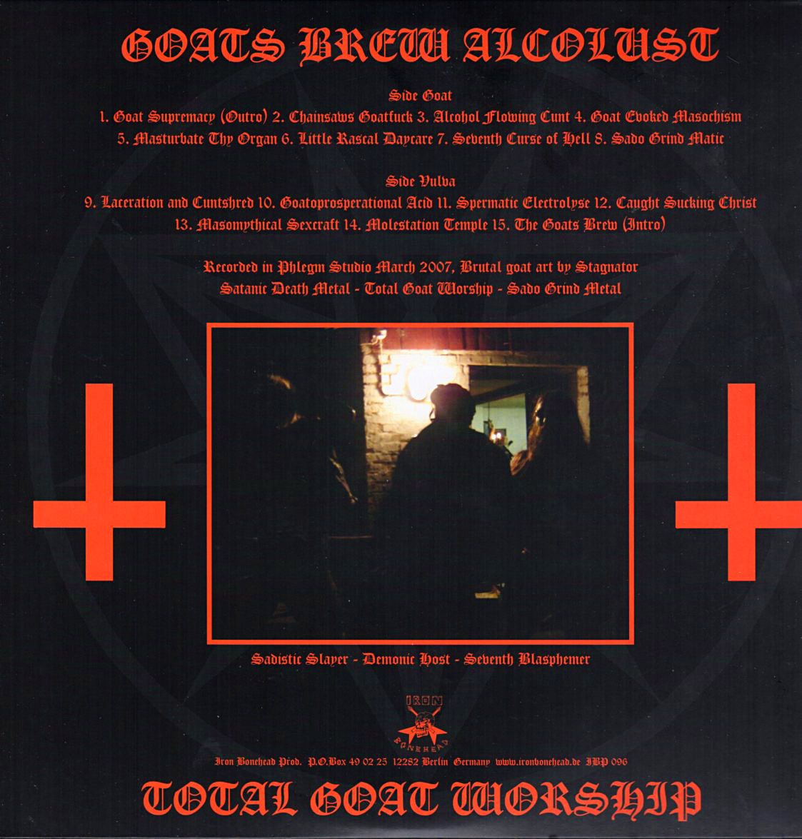 Sadomator『Goats Brew Alcolust』/2007年 2nd | おじなみの日記 - 楽天ブログ