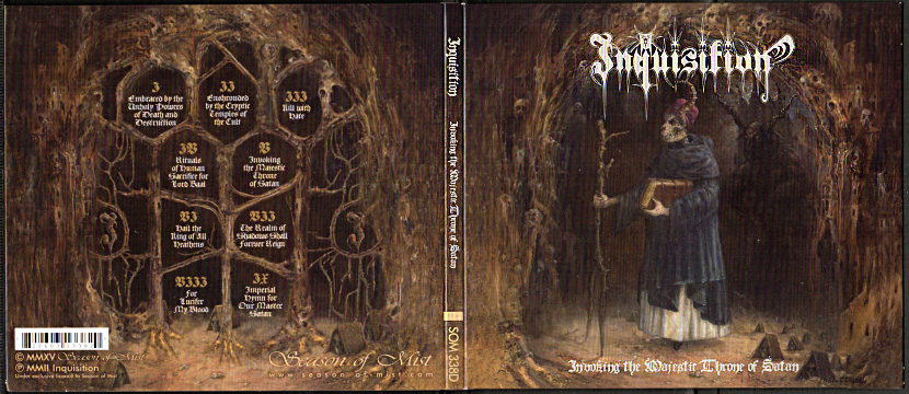 Inquisition『Invoking The Majestic Throne Of Satan』/2002年 2nd | おじなみの日記 ...