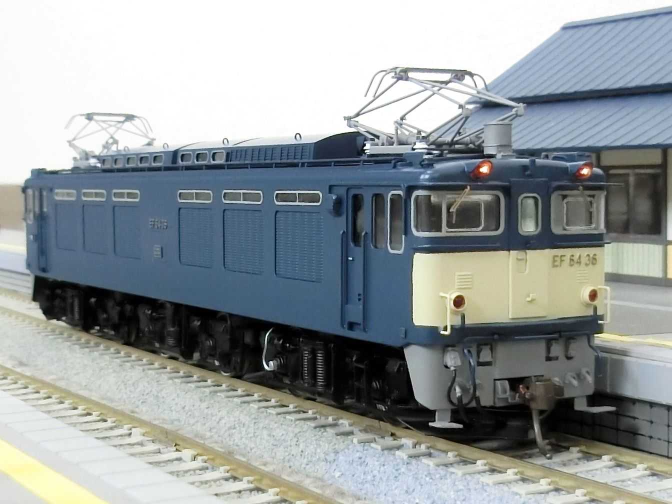 天ちゃんのEF64-36号機半年ぶりの入線 | HOゲージの世界へようこそ - 楽天ブログ