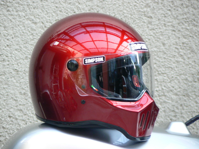 「SIMPSON RX-1 キャンディーレッド」ふと立ち寄ったら・・ | VTR1000F & Speedmaster & DUCATI ...