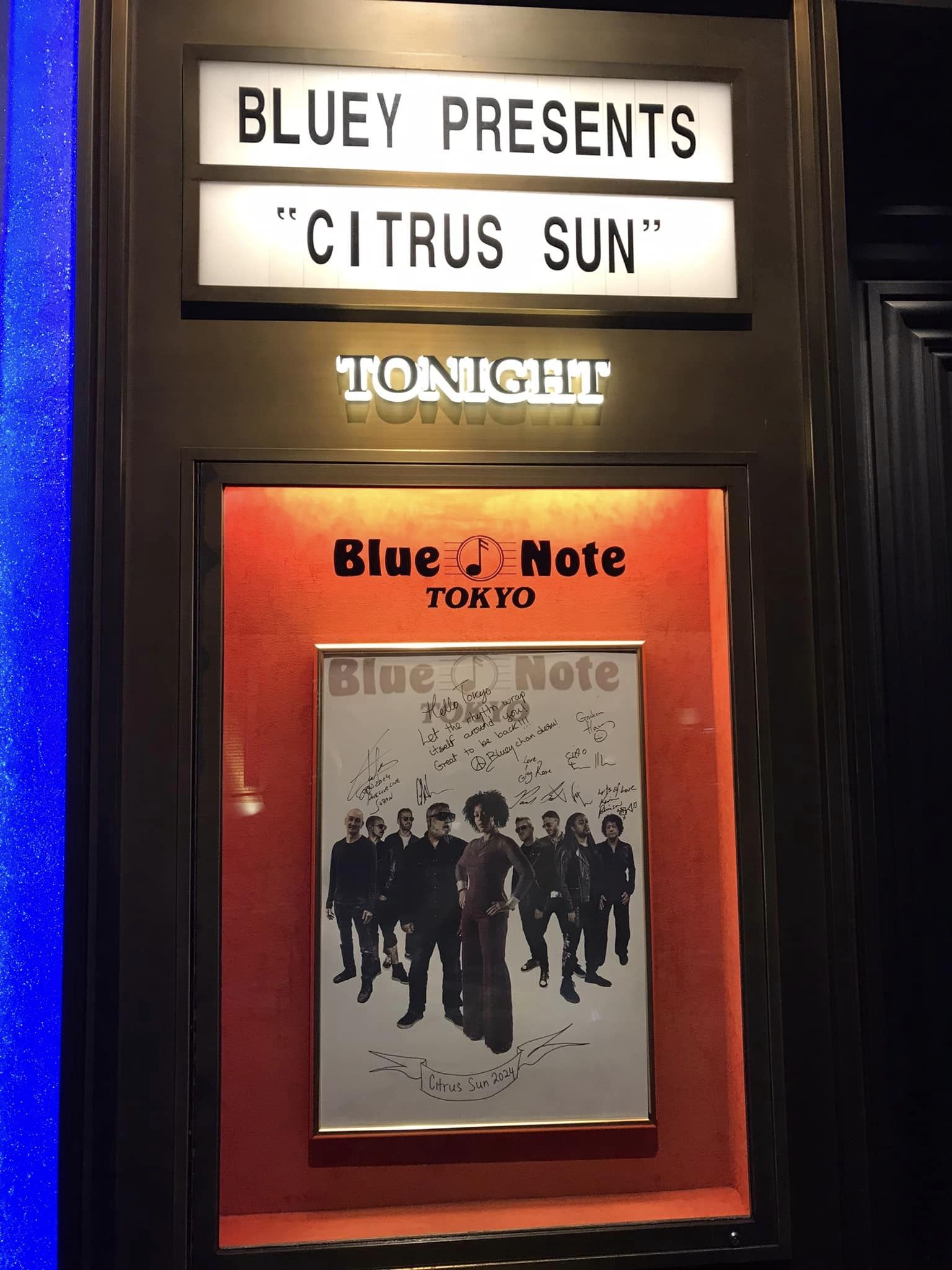 2024 7.5 fri. 2nd Show / Bluey from INCOGNITO presents CITRUS SUN ...