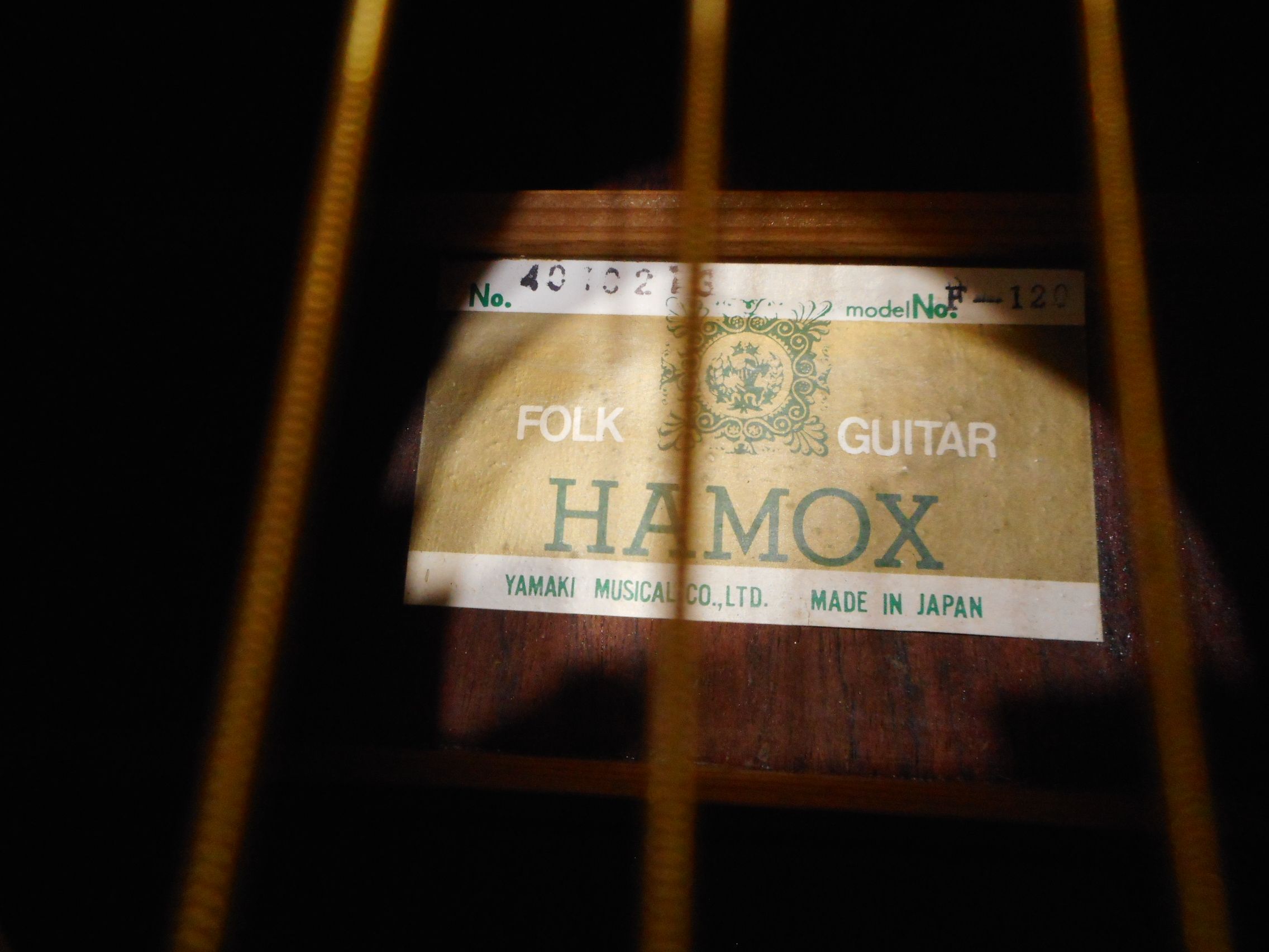 🌸HAMOX by YAMAKI 再生リペア | 青春のギターリペア K2ギターファクトリー - 楽天ブログ