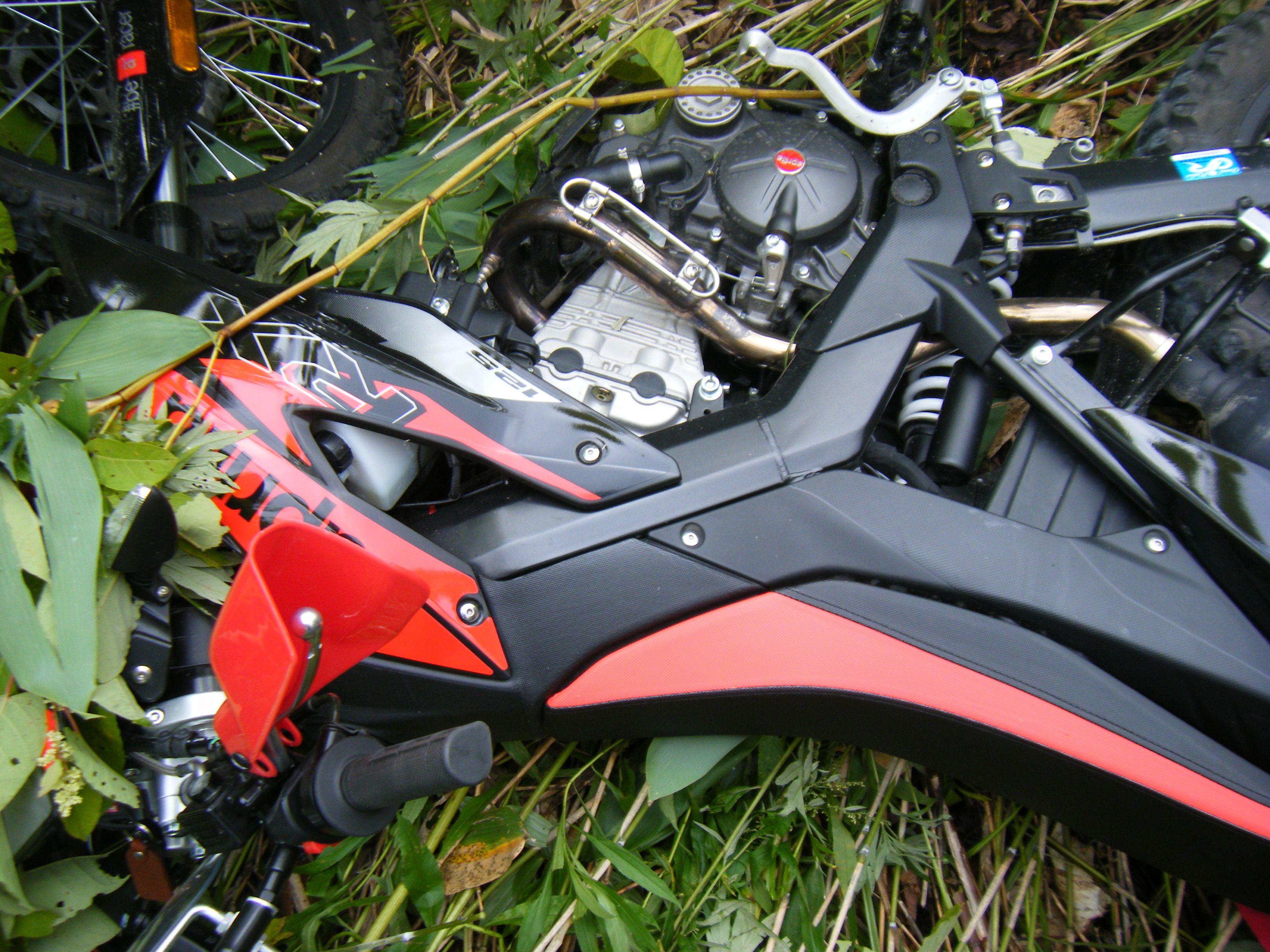 RX125 林道ツーリング＆初めまして＆アクシデント | おっさんライダーのブログ - 楽天ブログ