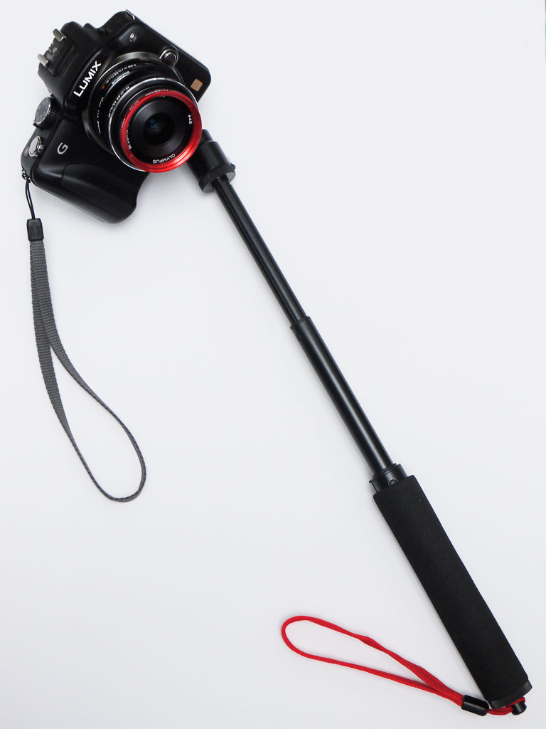 Goliton Compact Camera Extender Handheld Pole Mount Monopod Kit | かめら ...