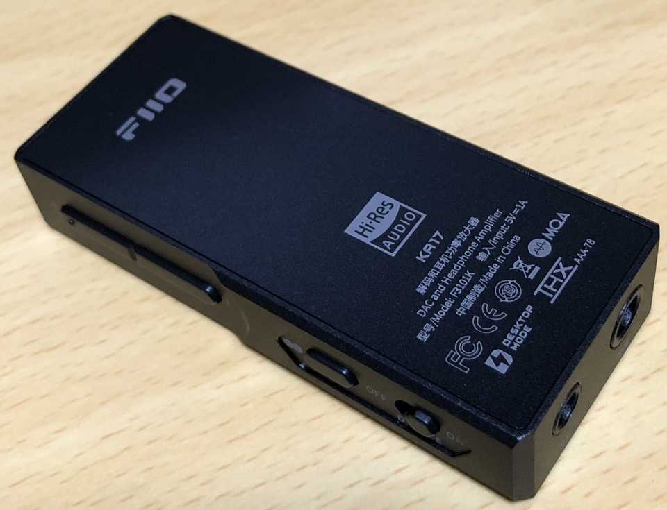 【レビュー】FIIO KA17【USB-DAC/Ampドングル】 | そゆぶろ - 楽天ブログ