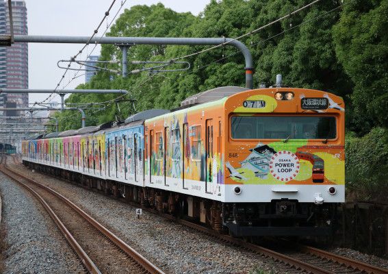 103系『OSAKA POWER LOOP』を撮る | 新なかさんの鉄道のんびり村 - 楽天ブログ